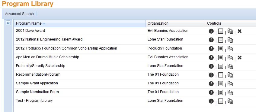 Program Library Service Update